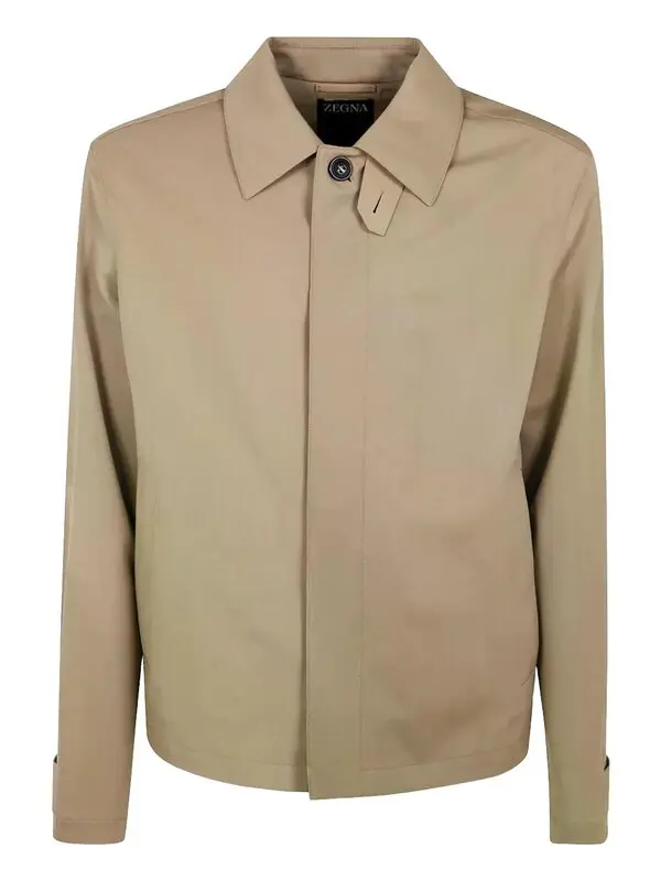 Zegna Wool Jacket - Neutrals