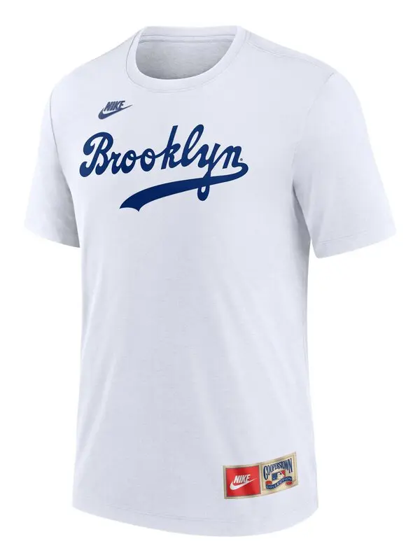 Nike Jackie Robinson Brooklyn Dodgers Cooperstown Mlb T-shirt - Blue