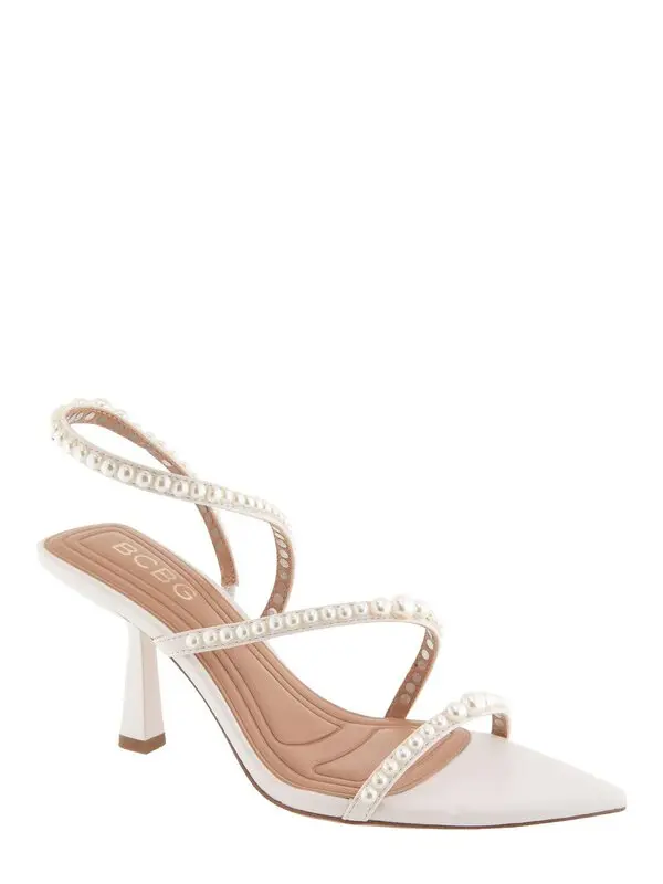 Bcbgmaxazria Imani Slingback Sandal - Porcelain