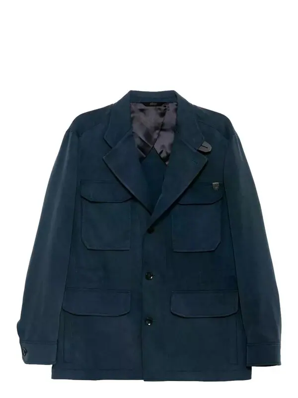 Brioni Sahariana Jacket - Blue