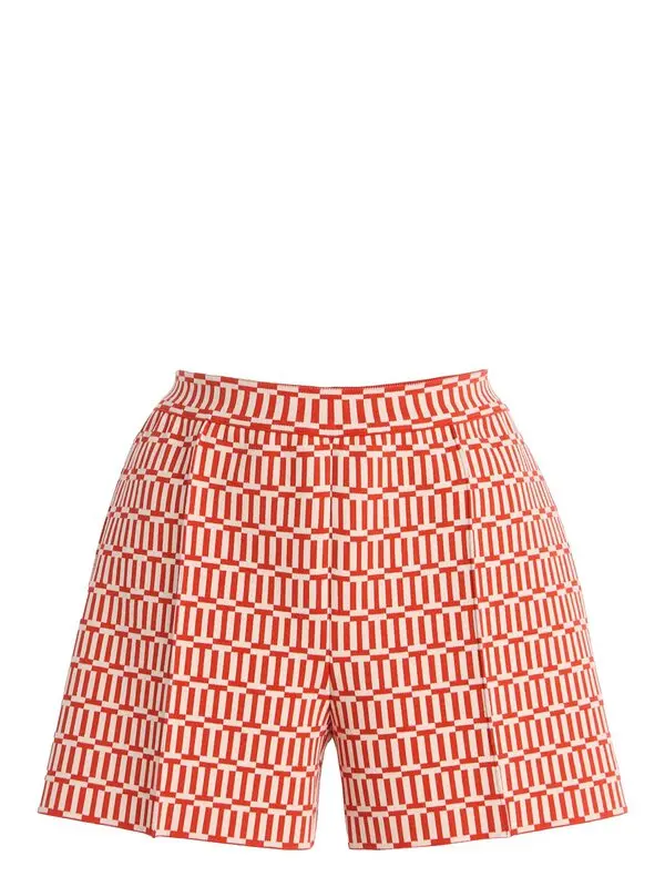HIGH SPORT Savannah Cotton Shorts - Orange