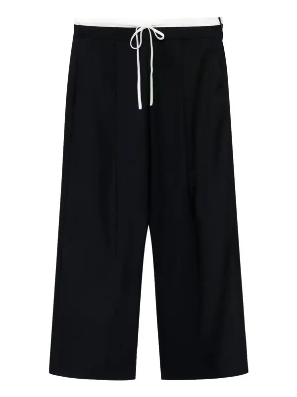 TOUT A COUP Drawstring Trousers - Blue