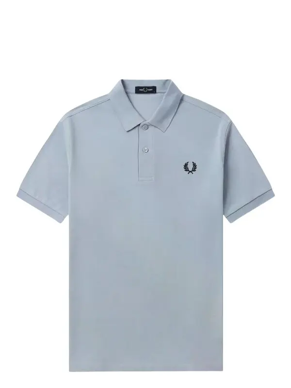 Fred Perry Cotton Polo Shirt - Blue