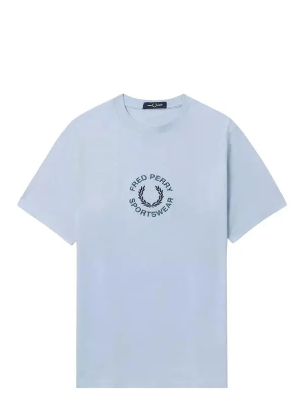 Fred Perry Cotton T-shirt - Blue