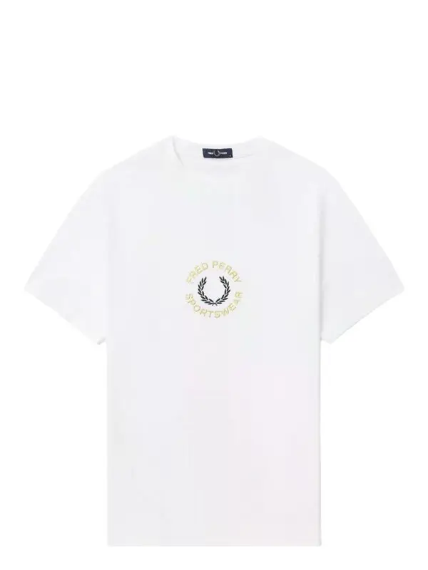 Fred Perry Cotton T-shirt - White