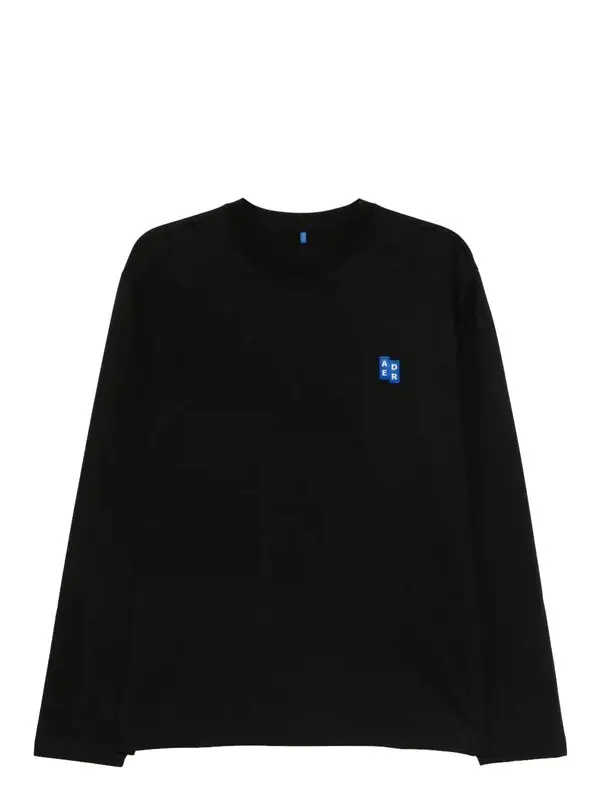 ADER ERROR Trs Tag Long-sleeved T-shirt - Black