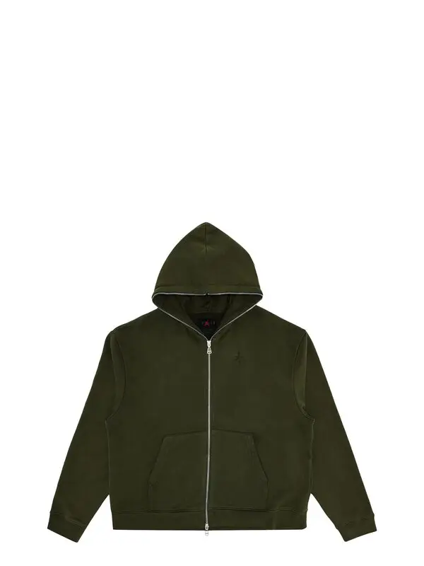 JORDAN X Travis Scott Full-zip Hoodie - Green