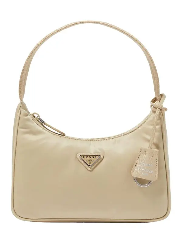 Prada Re-edition 2000 Re-nylon Mini Shoulder Bag - Beige