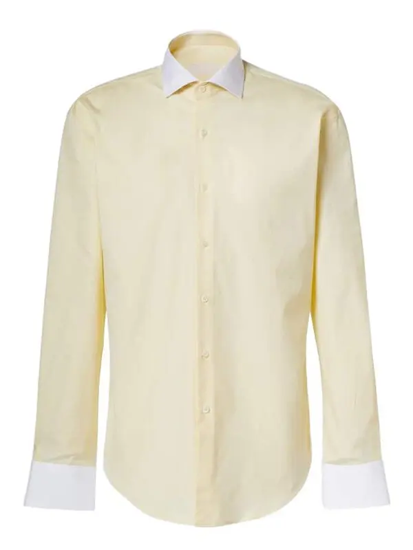 Prada Cotton Oxford Shirt - Yellow