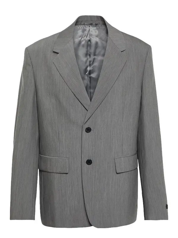Prada Mohair Blazer - Grey