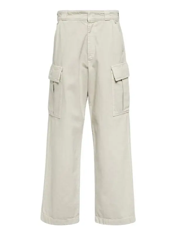 Prada Denim Cargo Pants - Beige