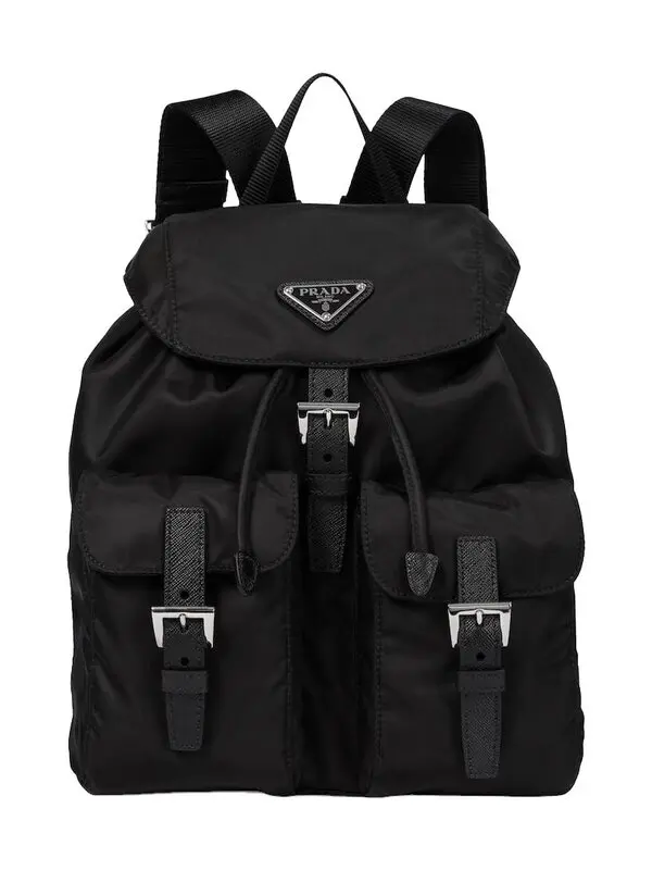 Prada Nylon Backpack - Black