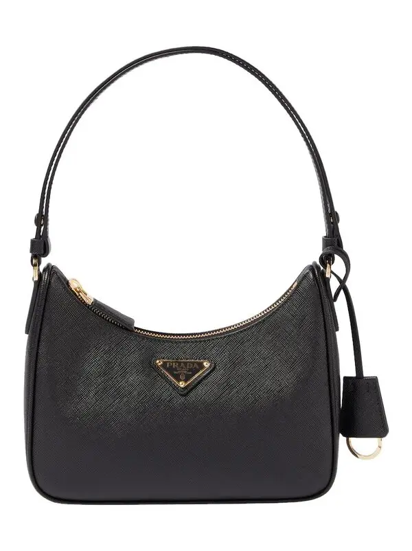 Prada Re-edition Mini Shoulder Bag - Black