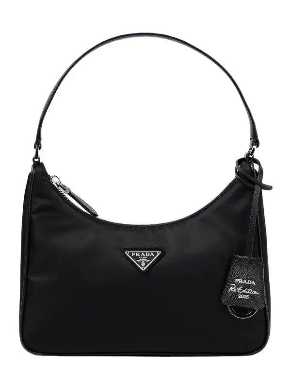 Prada Re-edition 2005 Re-nylon Shoulder Bag - Black
