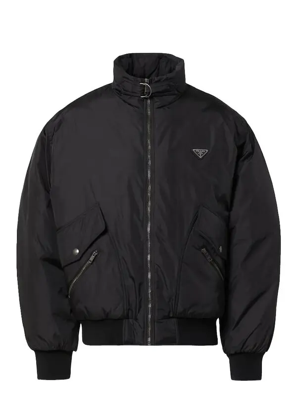 Prada Re-nylon Down Jacket - Black