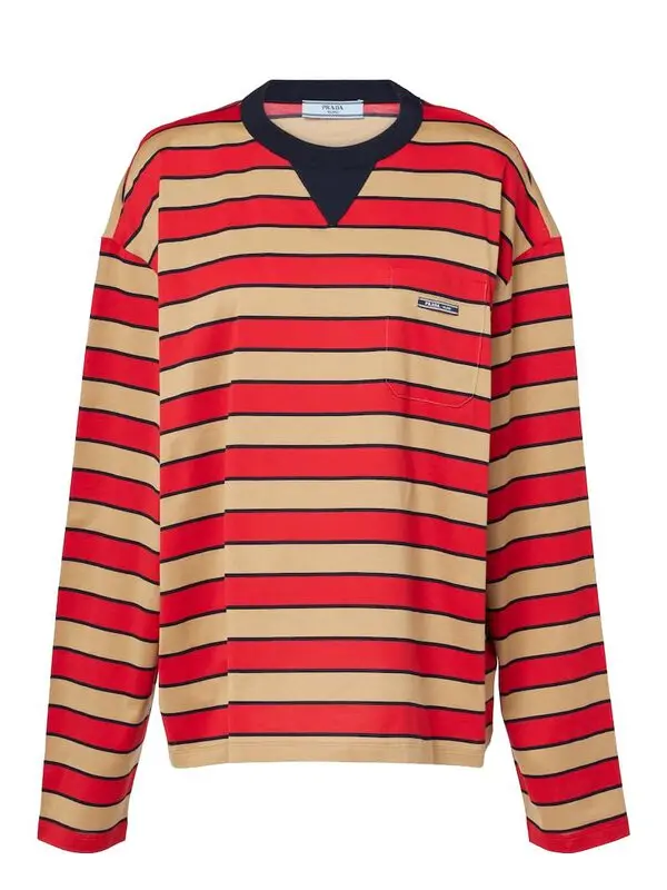 Prada Long Sleeve T-shirts For Women | Editorialist