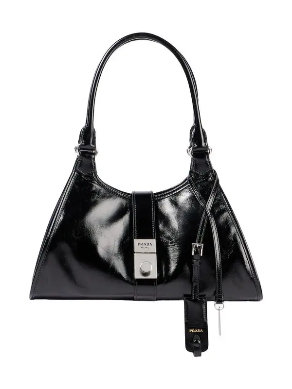 Prada Leather Tote - Black