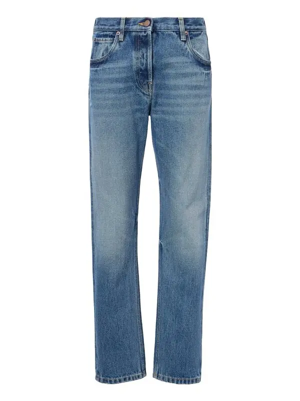 Prada Mid-rise Straight Jeans - Blue