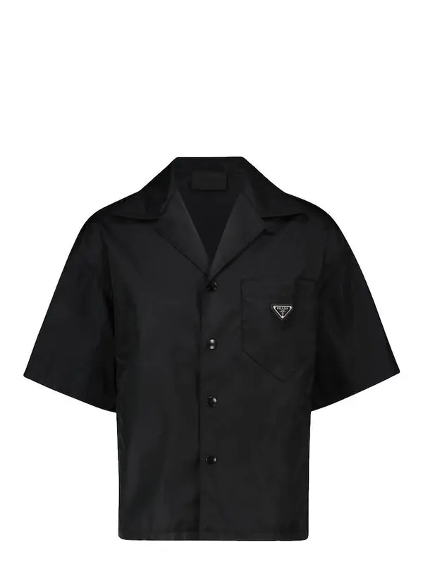 Prada Re-nylon Shirt - Black