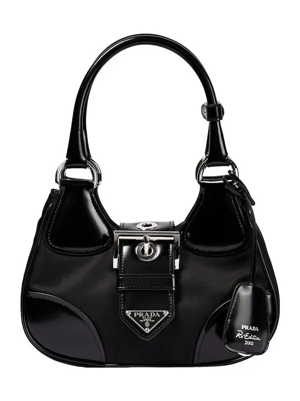 Prada Moon Re-nylon Tote - Black