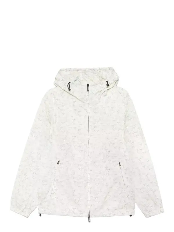 Emporio Armani Logo-print Jacket - White