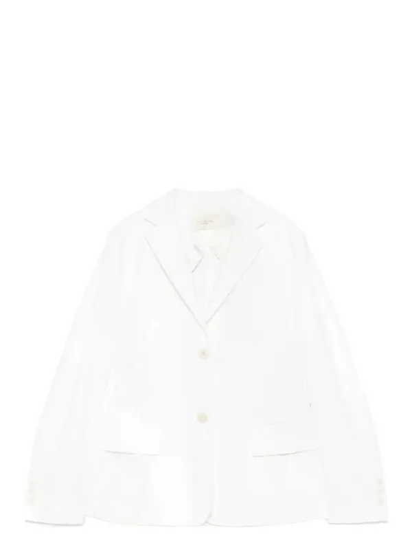 Montedoro Twill-weave Blazer - White