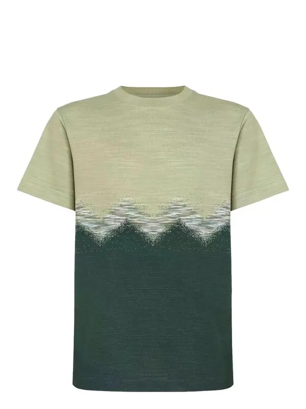 Missoni Zigzag-print T-shirt - Green