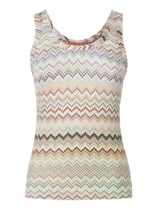 Missoni Zigzag Tank Top - Neutrals
