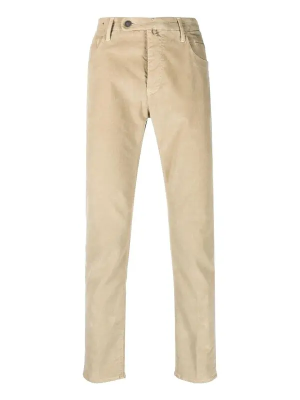 Incotex Special Ppt Str Vintage Trousers - Beige