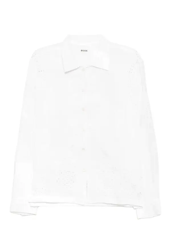 BODE Belvoir Shirt - White