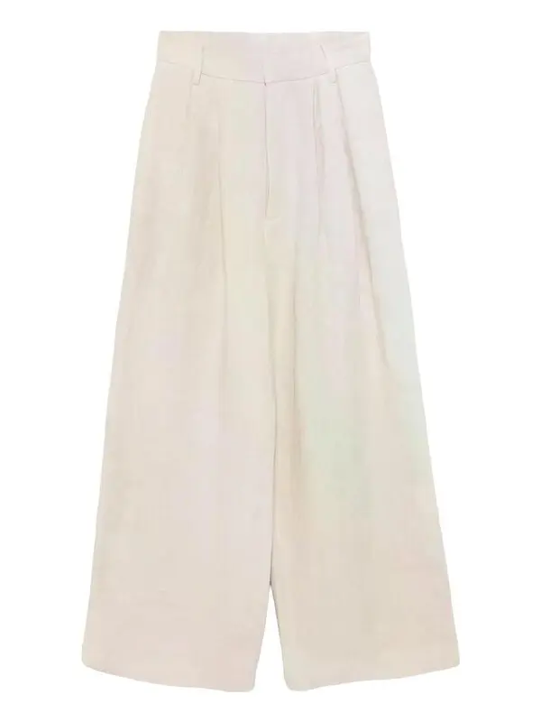 UMA WANG Paella Pants - White