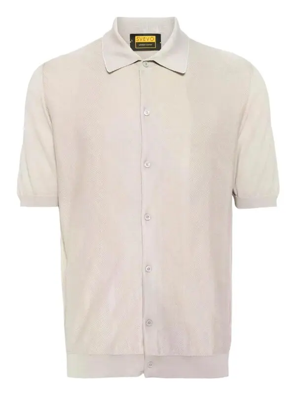 SVEVO Cotton Shirt - Neutrals