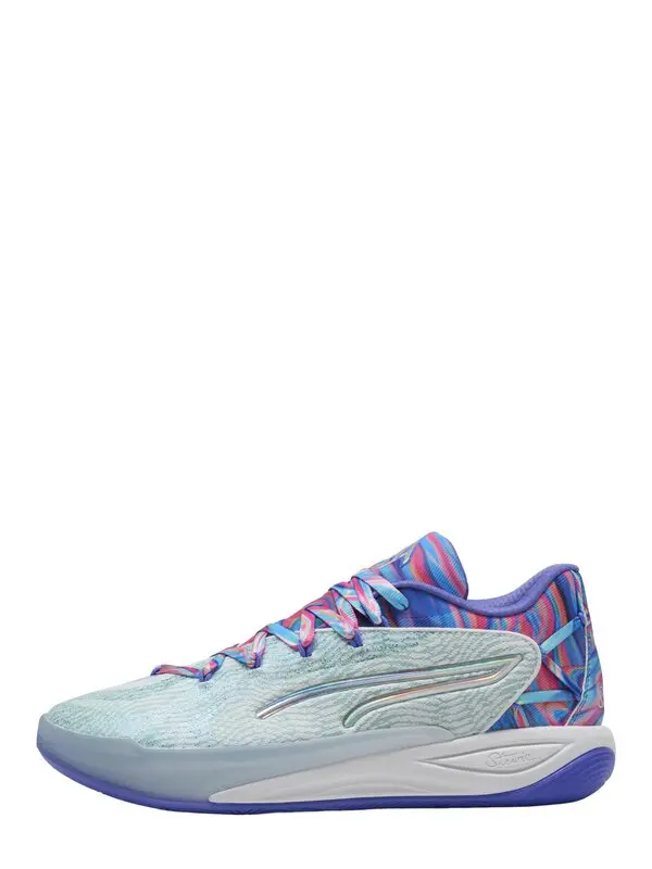 PUMA Stewie 4 Prism Basketball Sneakers - White