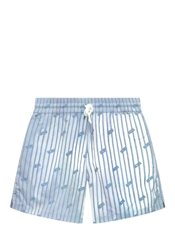 Gcds Striped Shorts - Blue