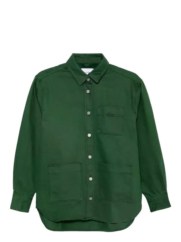 Lacoste Denim Shirt Jacket - Green