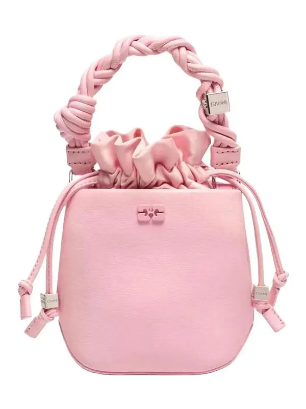 GANNI Mini Bucket Bag - Pink