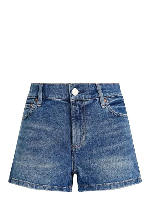 Alice + Olivia Denim Shorts - Mid Denim