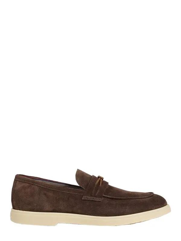 Paul Smith Moltacini Suede Loafers - Chocolate