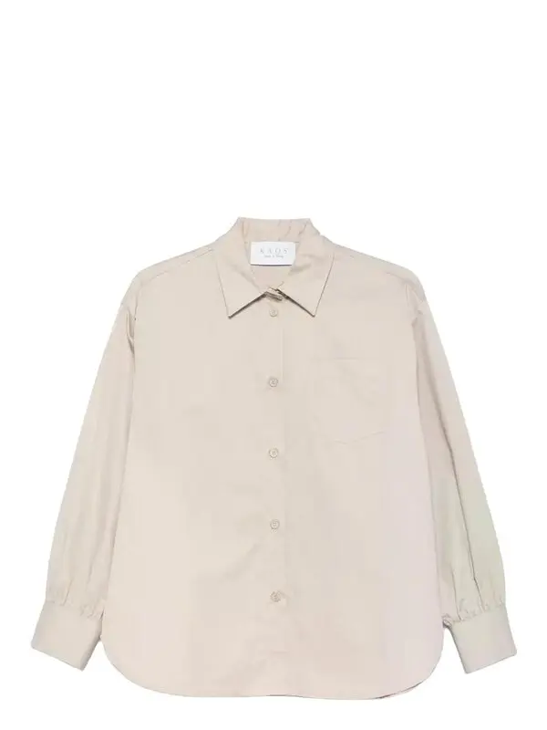 KAOS Cotton Shirt - Neutrals