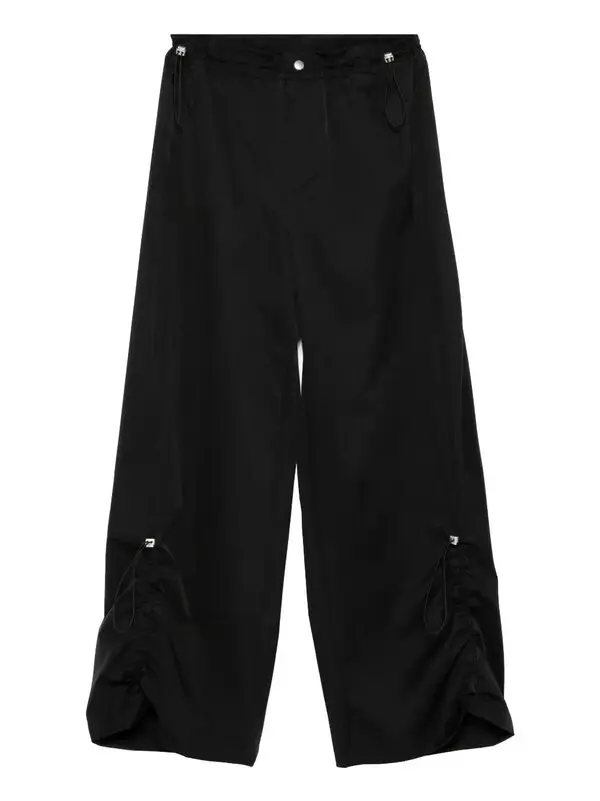 Andrea Ya'aqov Straight Trousers - Black