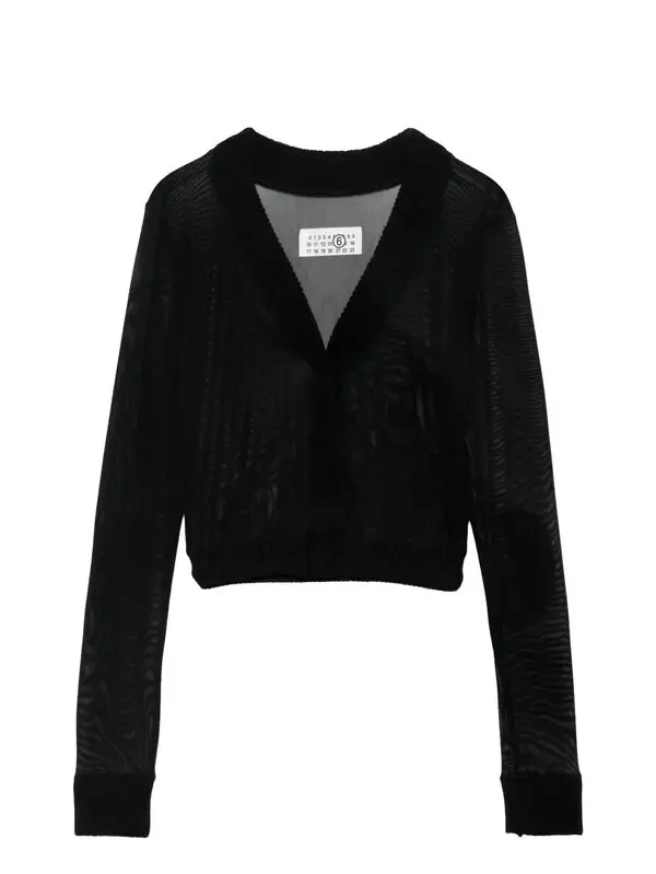 MAISON MARGIELA Mesh Top - Black