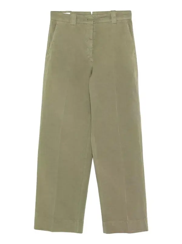 Incotex Straight Trousers - Green