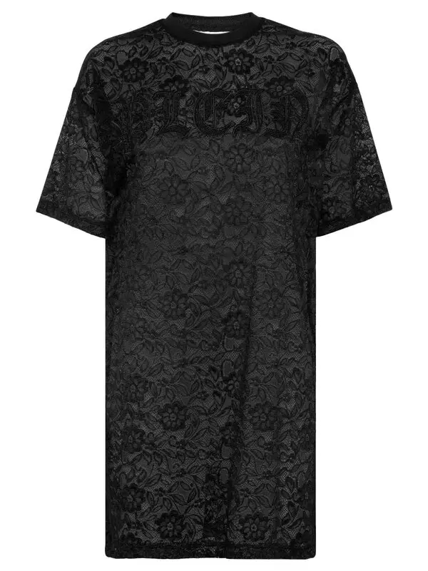 Philipp Plein T-shirt Dress - Black