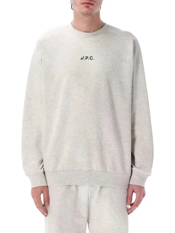 A.p.c. Logo Sweatshirt - Grey
