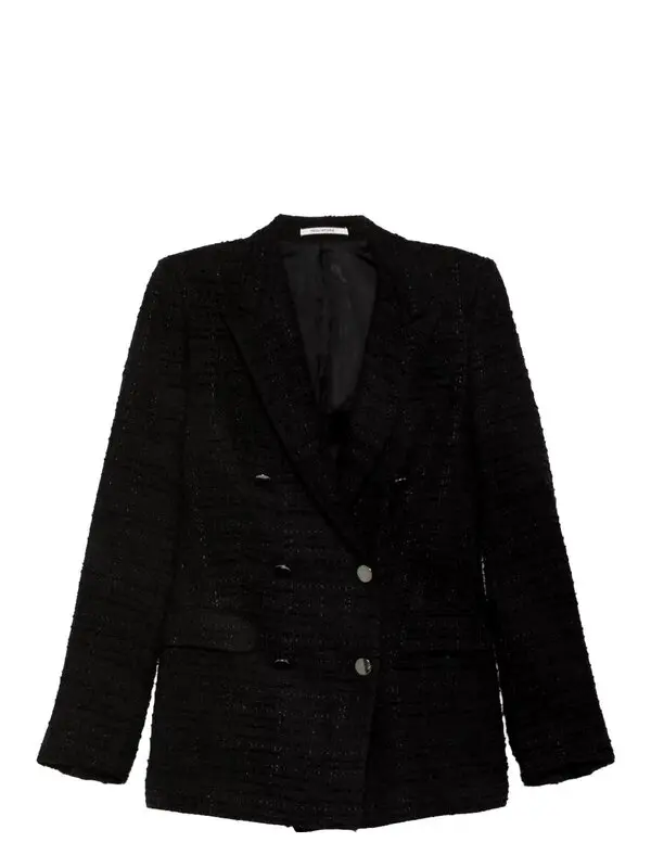 Tagliatore Double-breasted Blazer - Black