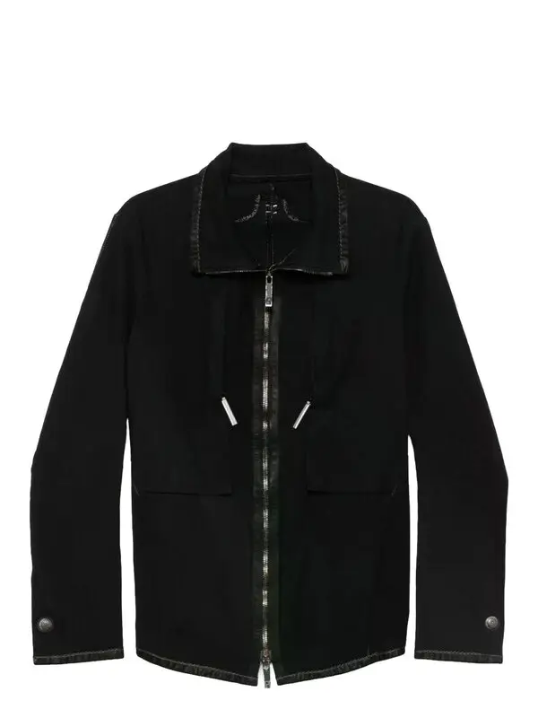 ISAAC SELLAM EXPERIENCE High-neck Jacket - Black
