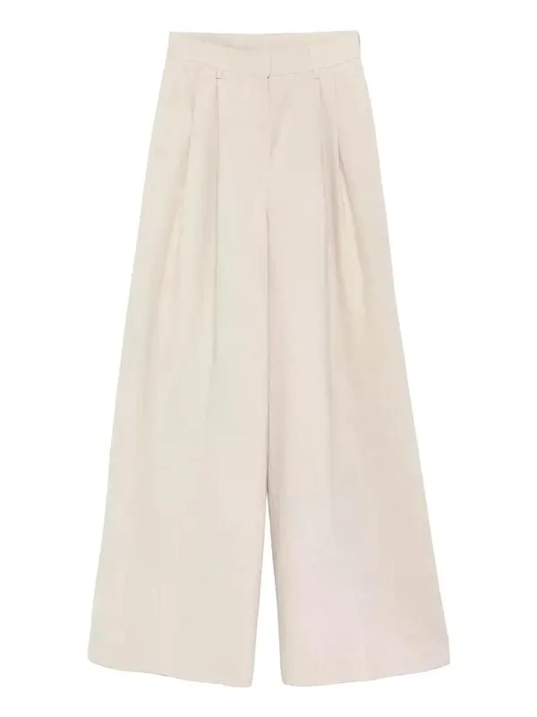 Antonelli Firenze Pleated Trousers - Neutrals