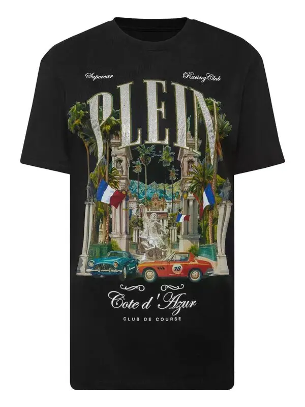 Philipp Plein Vintage Racing T-shirt - Black