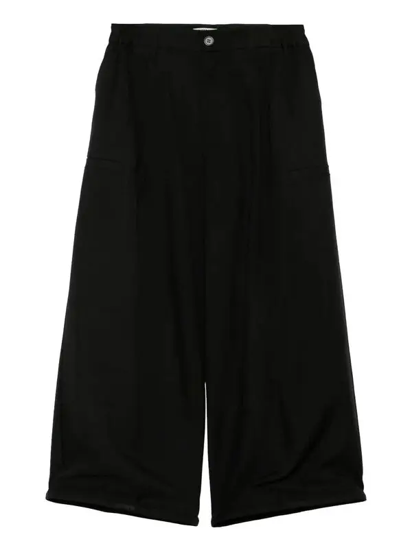 MELITTA BAUMEISTER Pointy Hem Trousers - Black