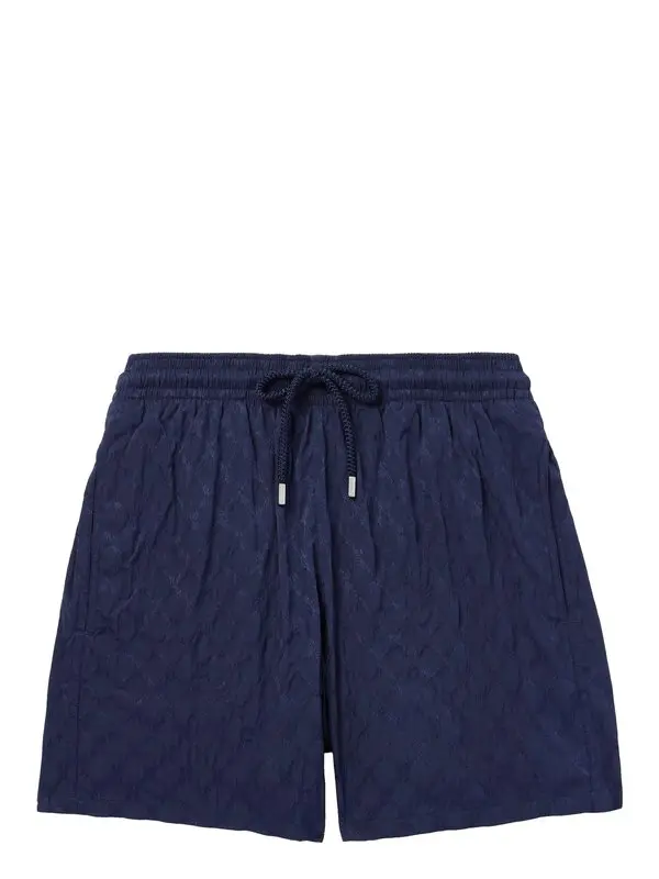 Vilebrequin Moorea Jacquard Swim Shorts - Blue